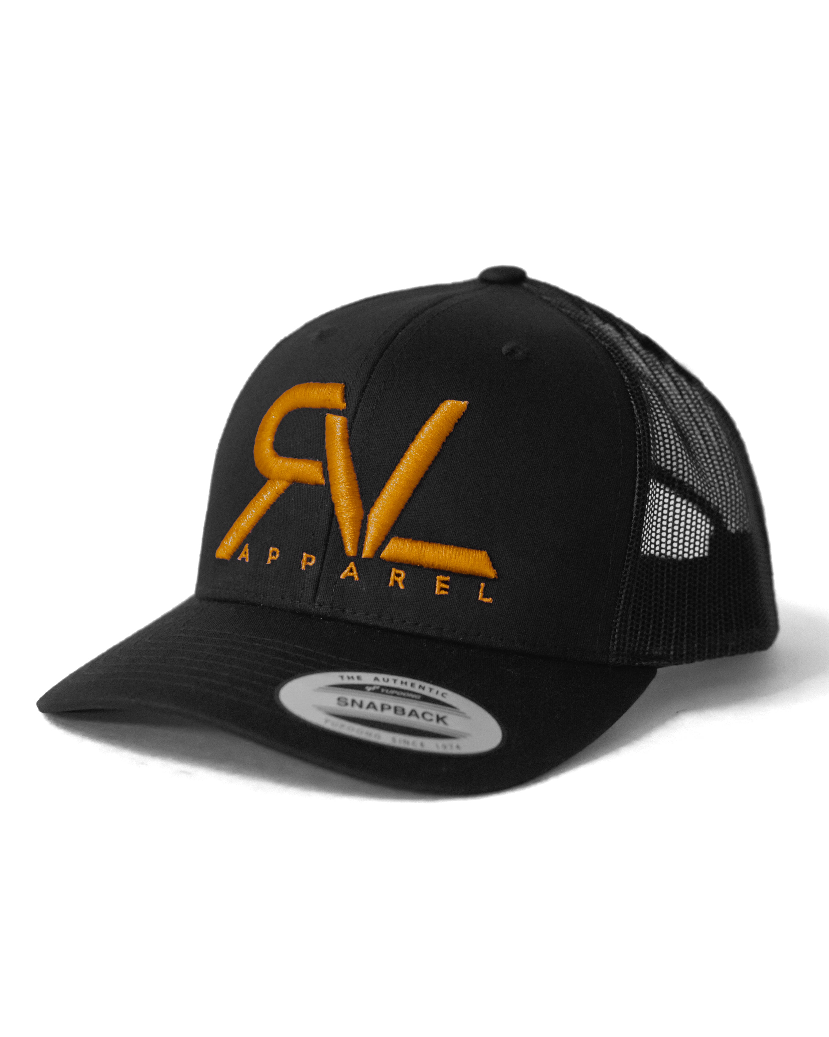 The Original - Trucker - Black/Brown – RVL Apparel
