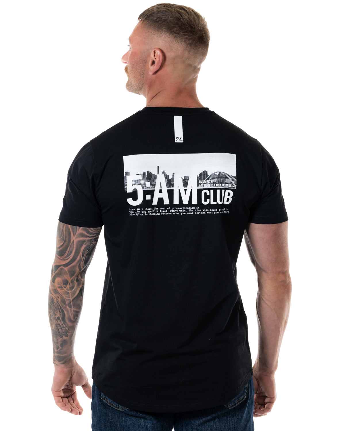 5AM Club - Scoop T-Shirt - Black – RVL Apparel
